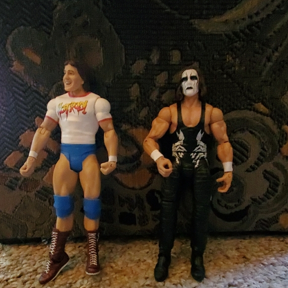 WWE | Other | Wwe Roudy Roddy Piper And Sting | Poshmark